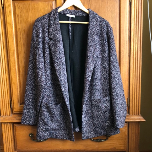 Dex | Jackets & Coats | Dex Black And White Blazer With Textured ...